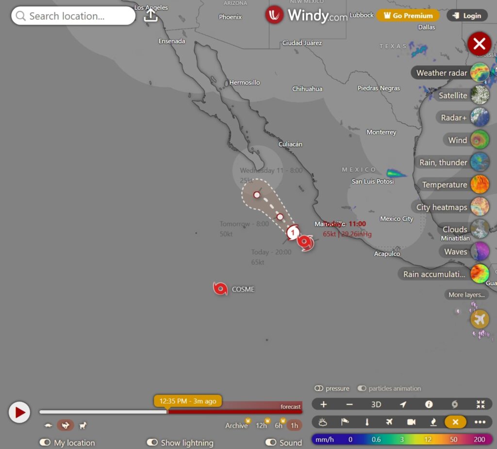 Hurricane Barbara: Live Tracker Maps – 1newslive.com